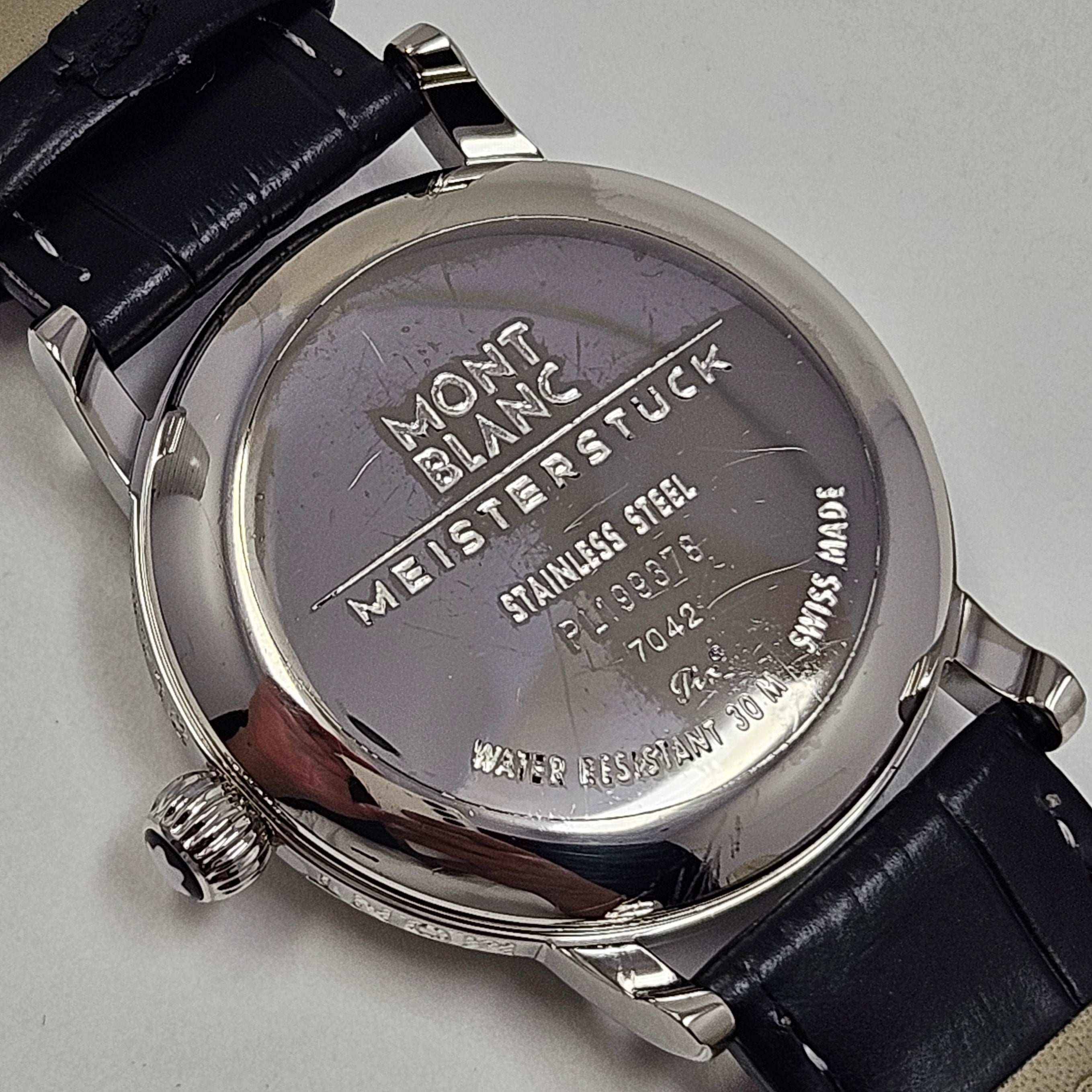 Reloj Montblanc Meisterstück Star Quartz – AMX - Relojería y Estilo
