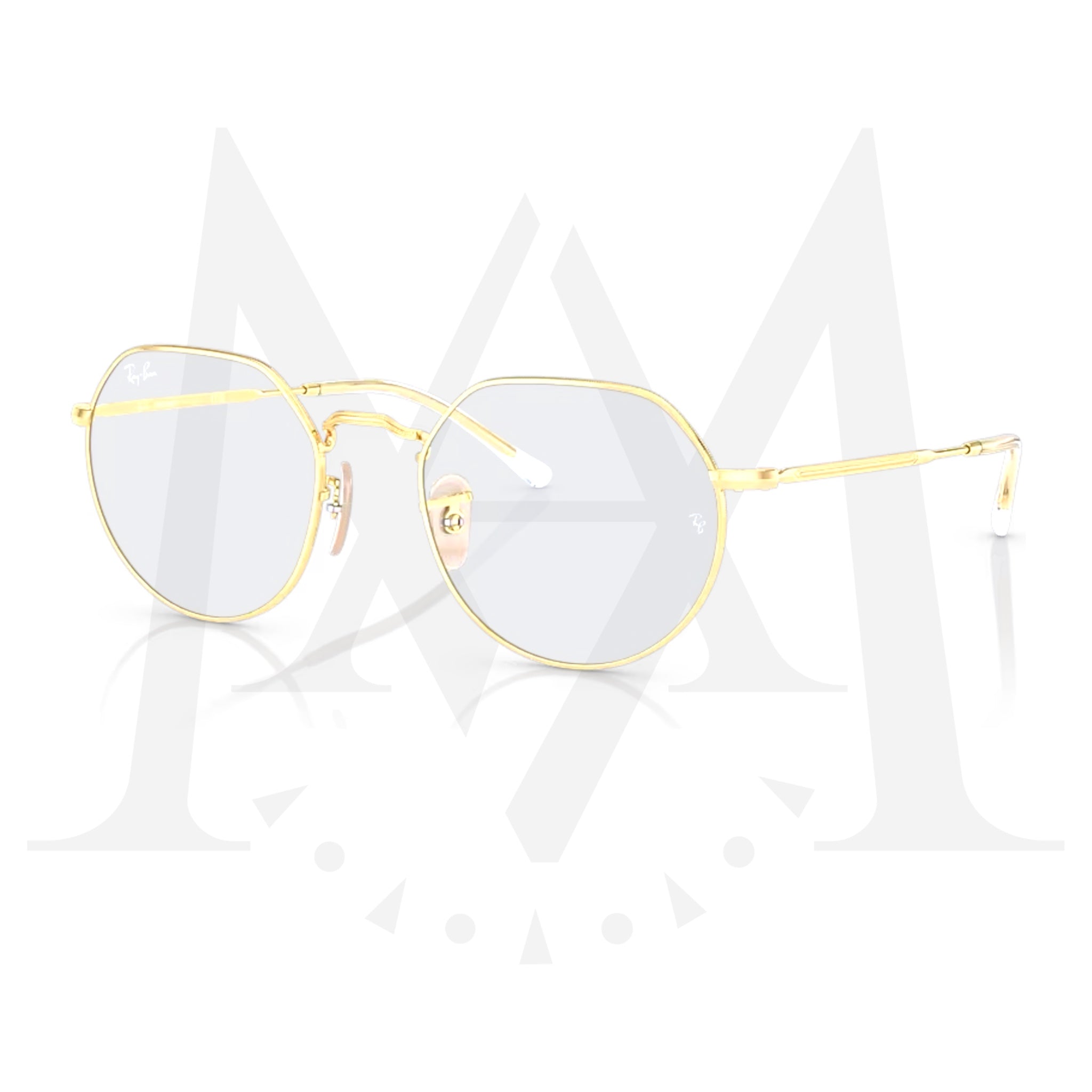 Lentes Ray Ban RB3565 Jack Transitions Transparente & Azul – AMX ...