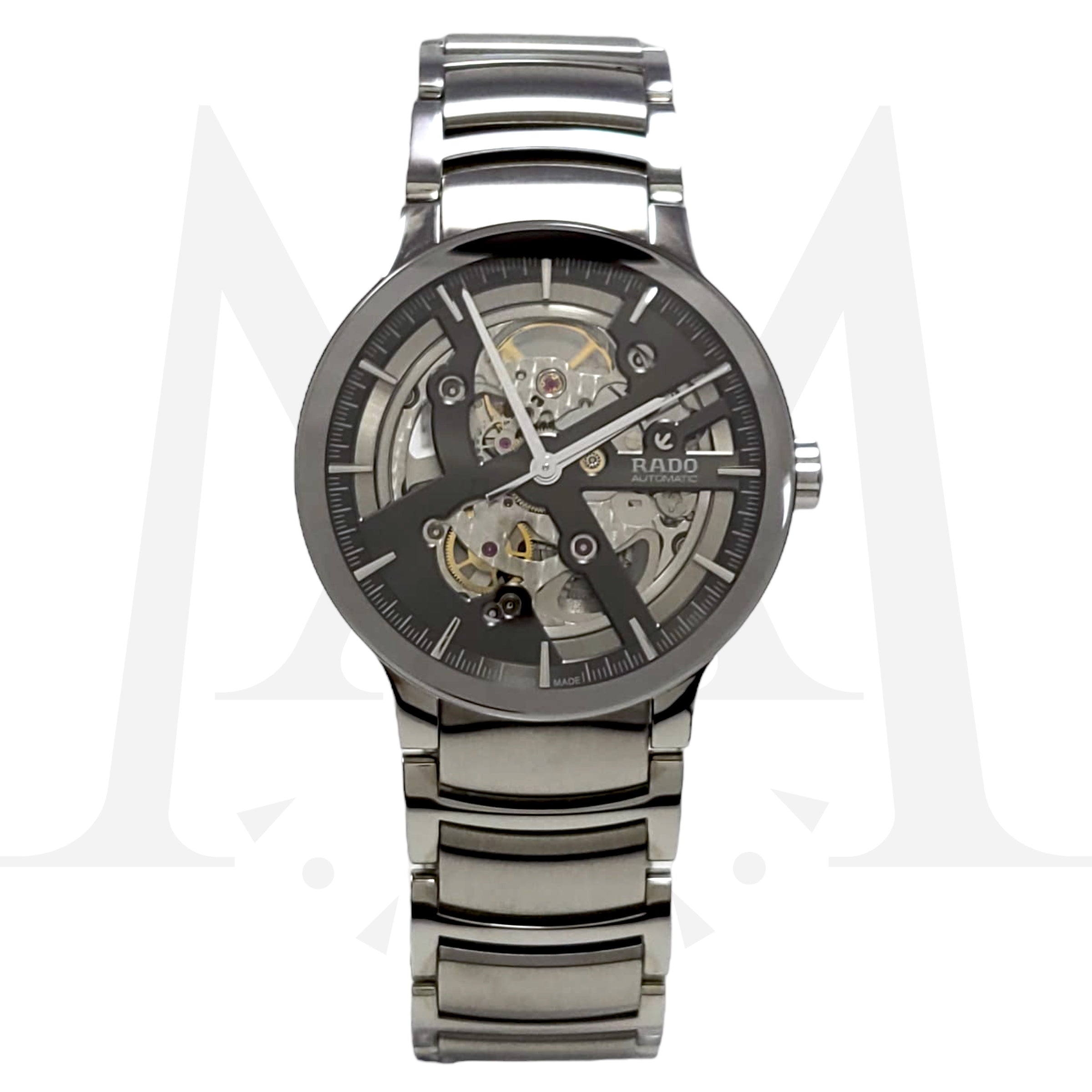 Reloj Rado Centrix Skeleton Automático – AMX - Relojería y Estilo