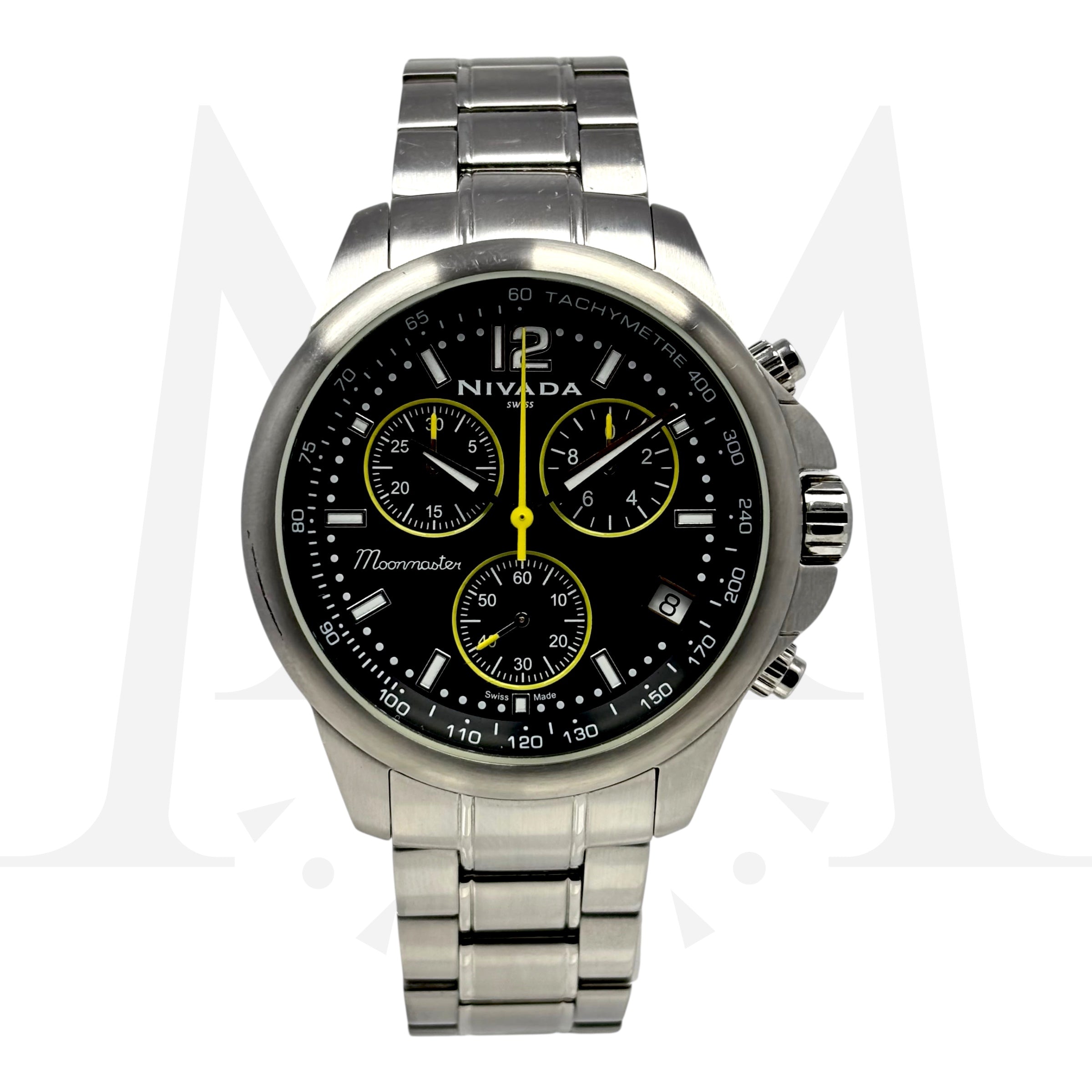 Reloj Nivada Moonmaster Cronógrafo Quartz3️⃣ – AMX - Relojería y Estilo