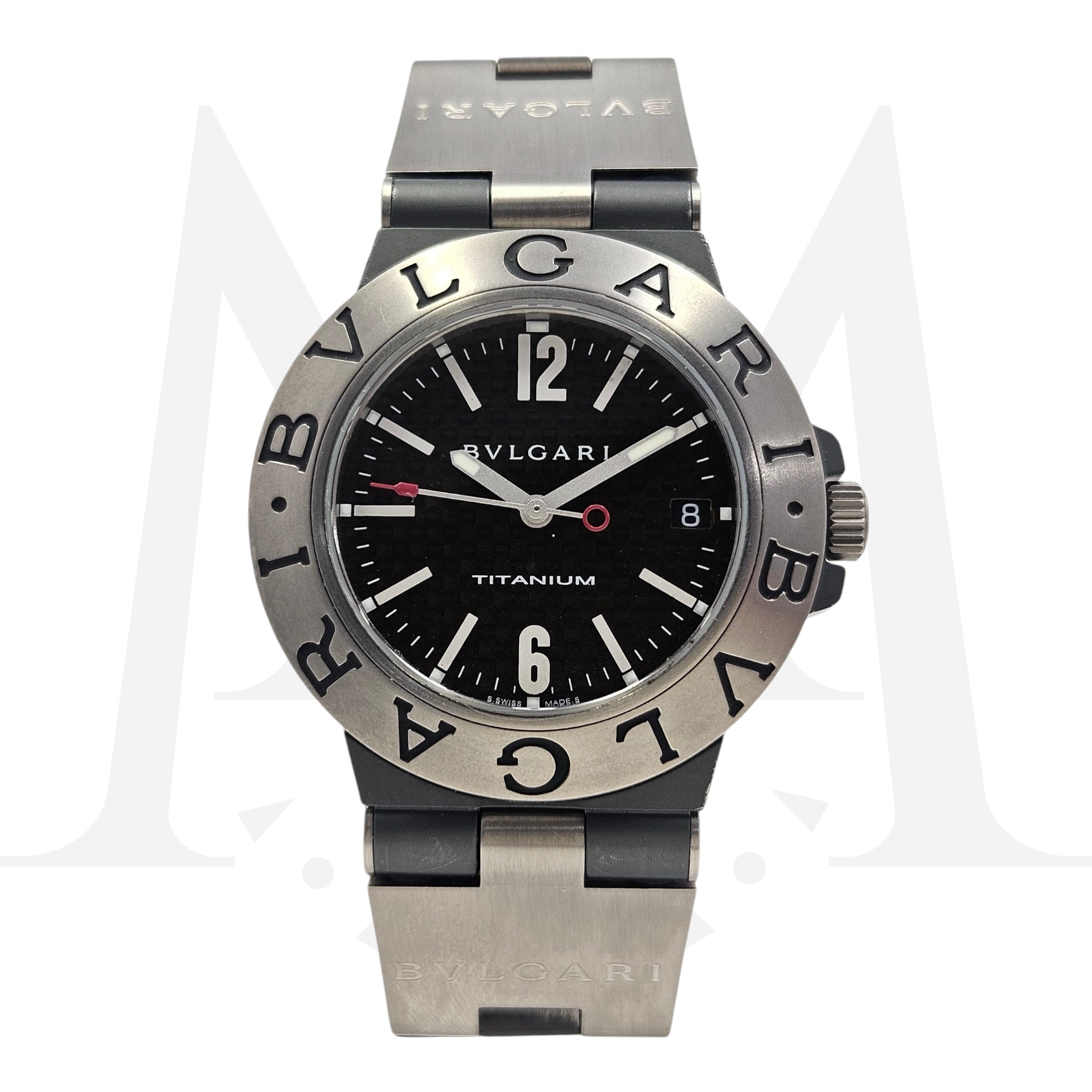Reloj Bvlgari Diagono Titanium Automático – AMX - Relojería y Estilo