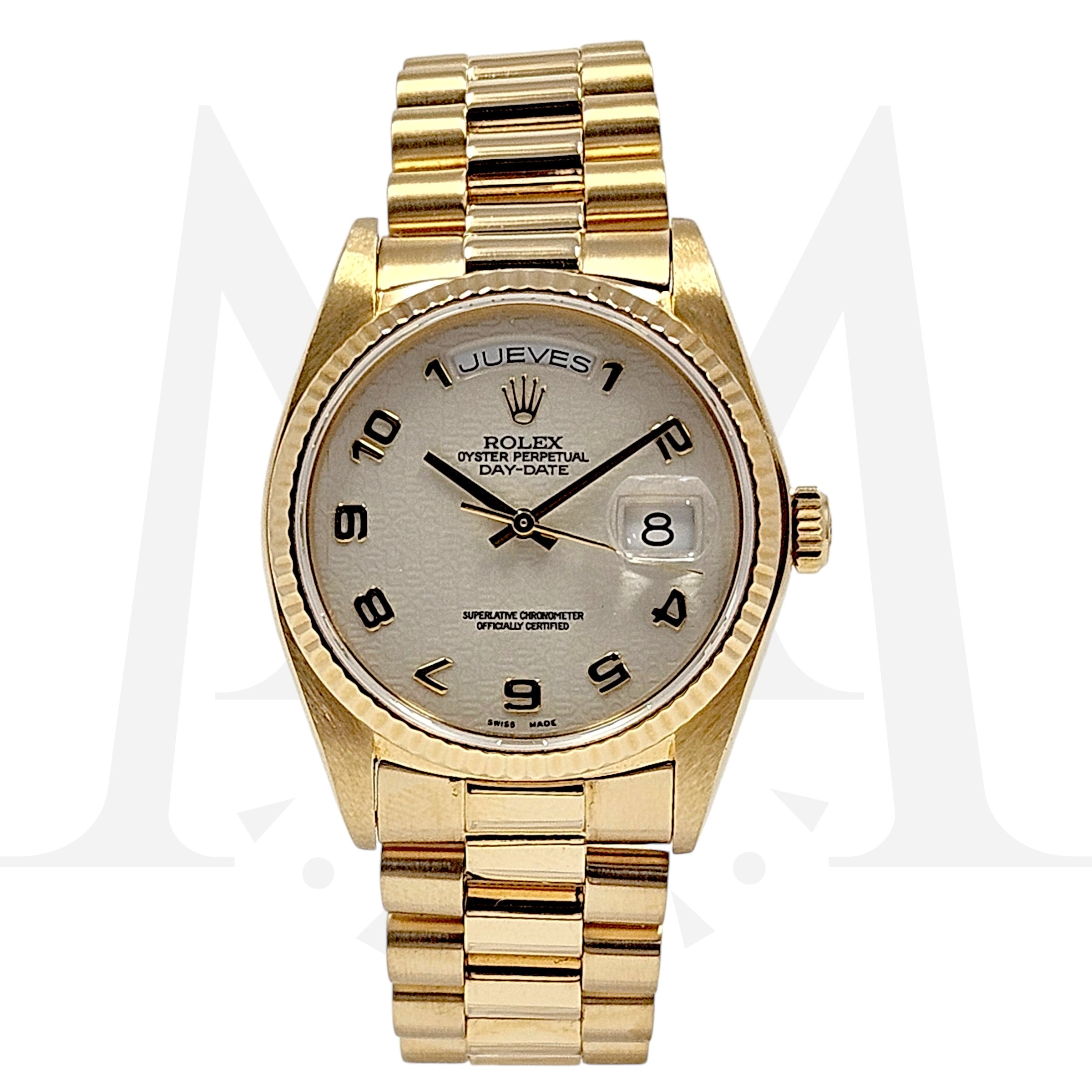 Reloj Rolex Presidente Day-Date Oro 18k Automático – AMX - Relojería y ...