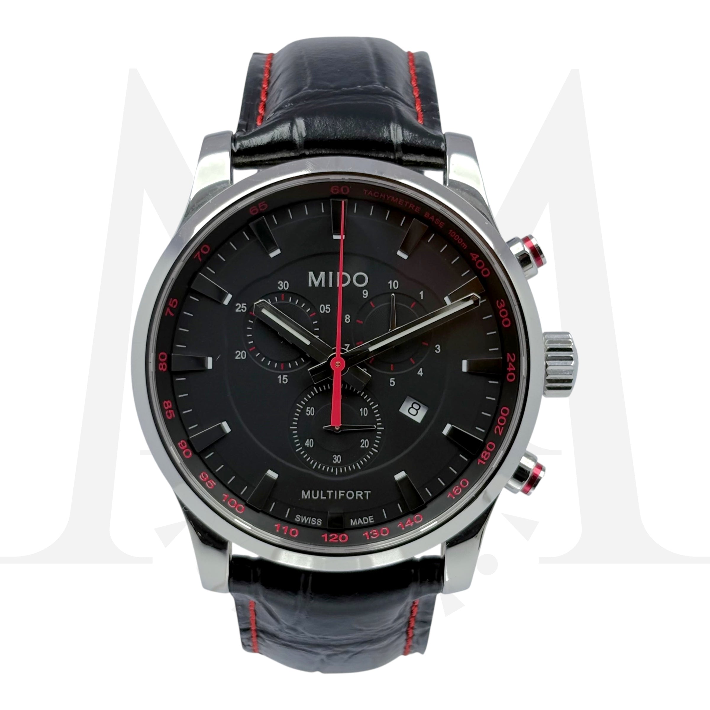 Reloj Mido Multifort Cronógrafo Quartz – AMX - Relojería y Estilo
